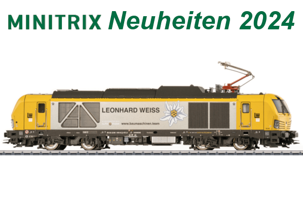 Märklin Trix Minitrix Vorankündigung Modellbahn Neuheiten 2024